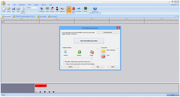 Langkah-langkah Menyusun Jadwal Pelajaran Menggunakan Aplikasi Time ...