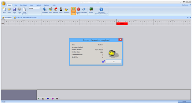 Langkah-langkah Menyusun Jadwal Pelajaran Menggunakan Aplikasi Time ...