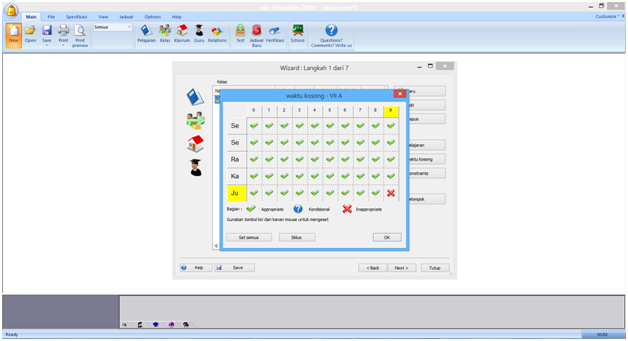 Langkah-langkah Menyusun Jadwal Pelajaran Menggunakan Aplikasi Time ...
